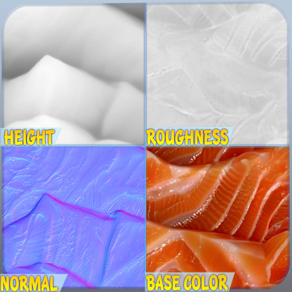 Food Seamless Texture by zames1992d