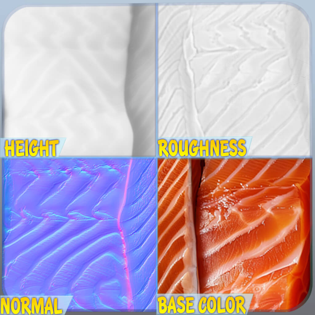 Food Seamless Texture by zames1992d
