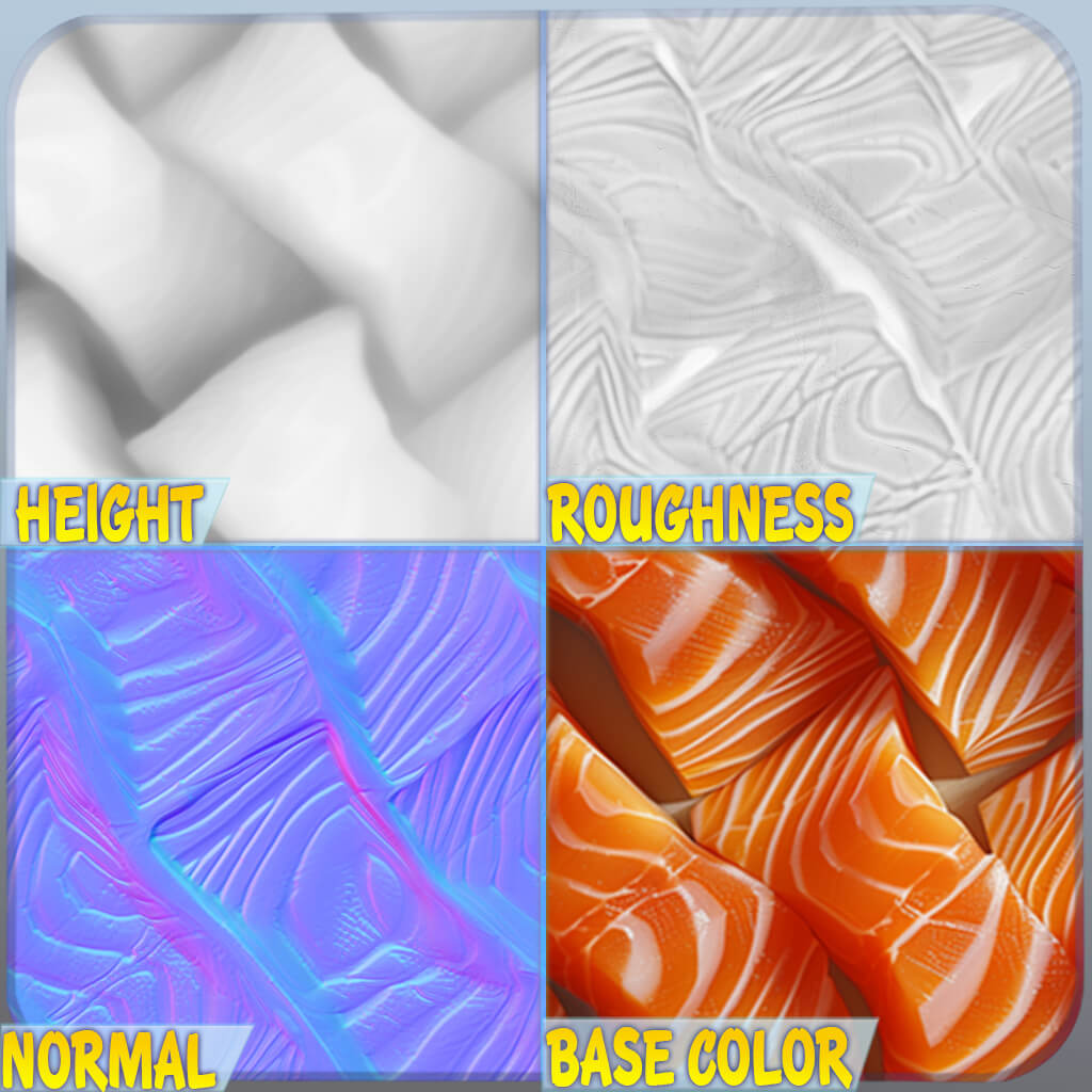 Food Seamless Texture by zames1992d