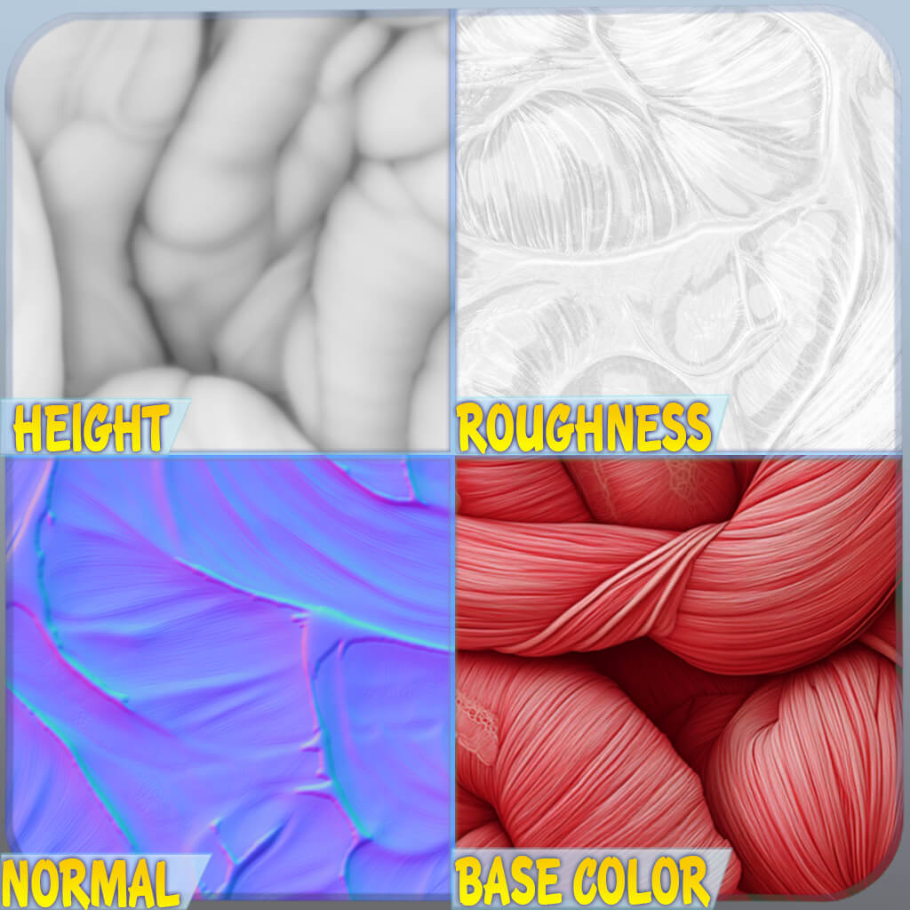 Intestine Seamless Texture by zames1992d