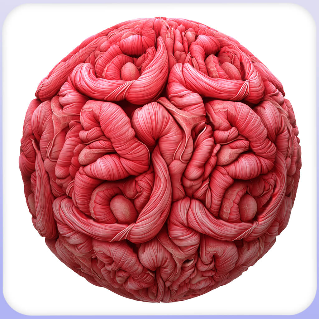 Intestine Seamless Texture by zames1992d