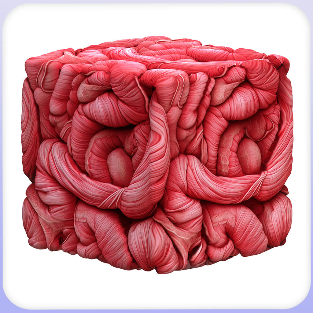 Intestine Seamless Texture by zames1992d