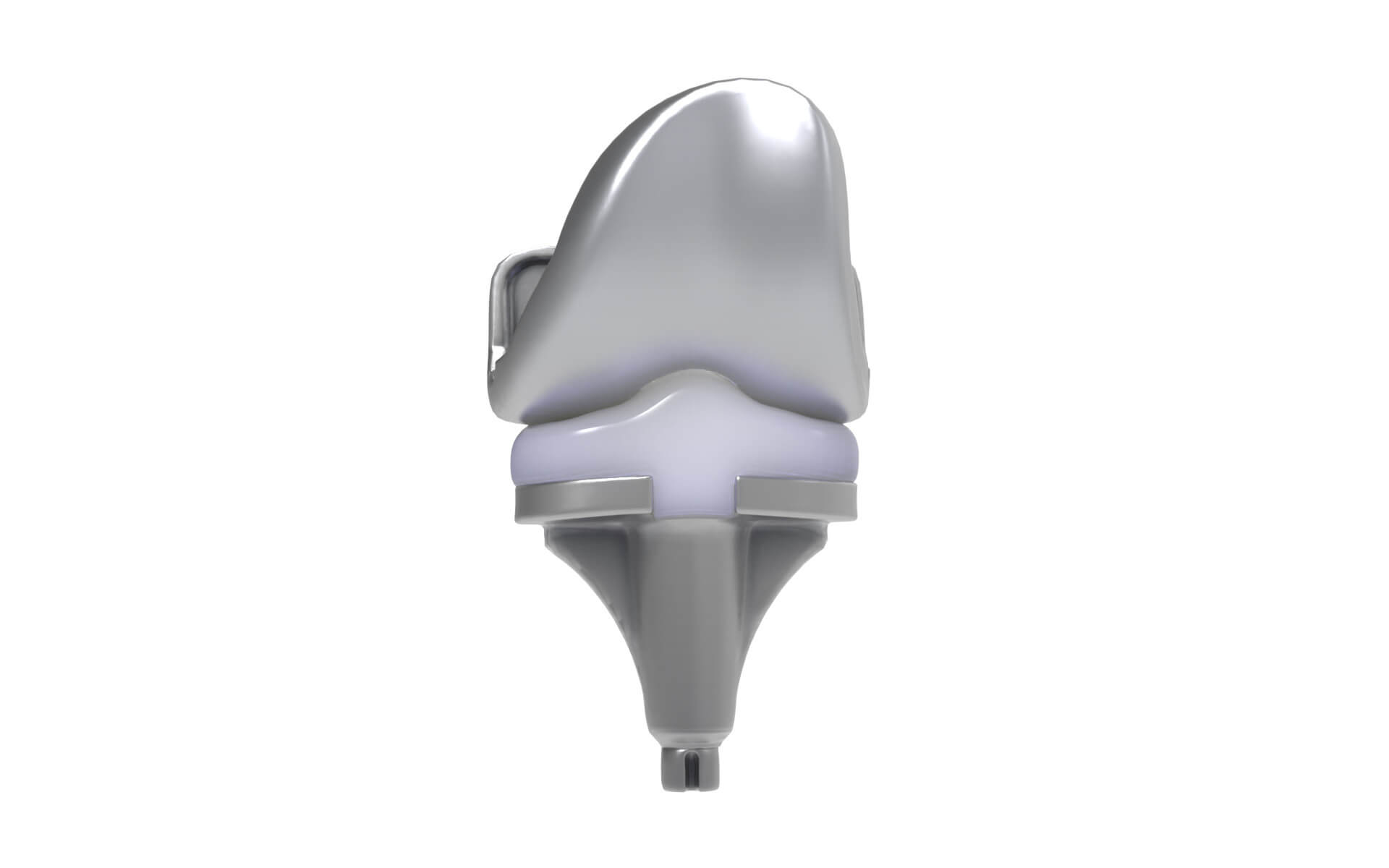 Knee Replacement Implant - 3D Model by zames1992d