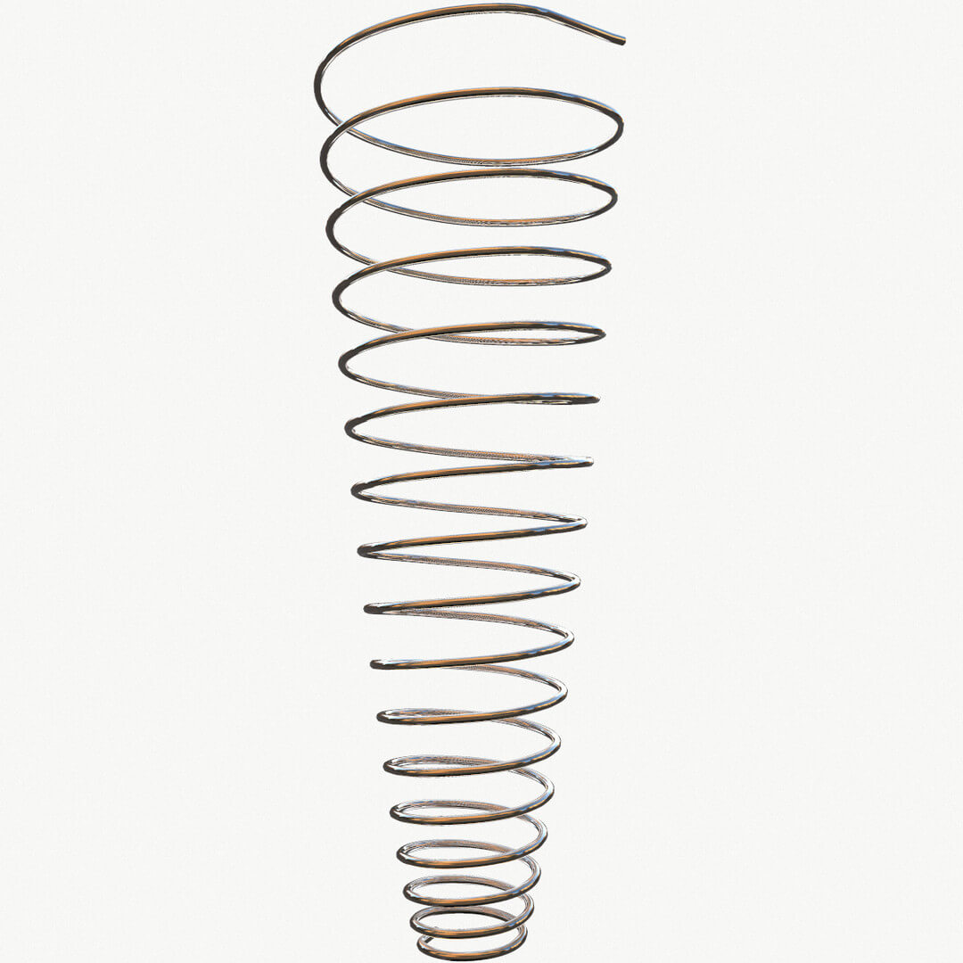 Metal Spiral Spring Ultimate Collection - 3D Model by zames1992d