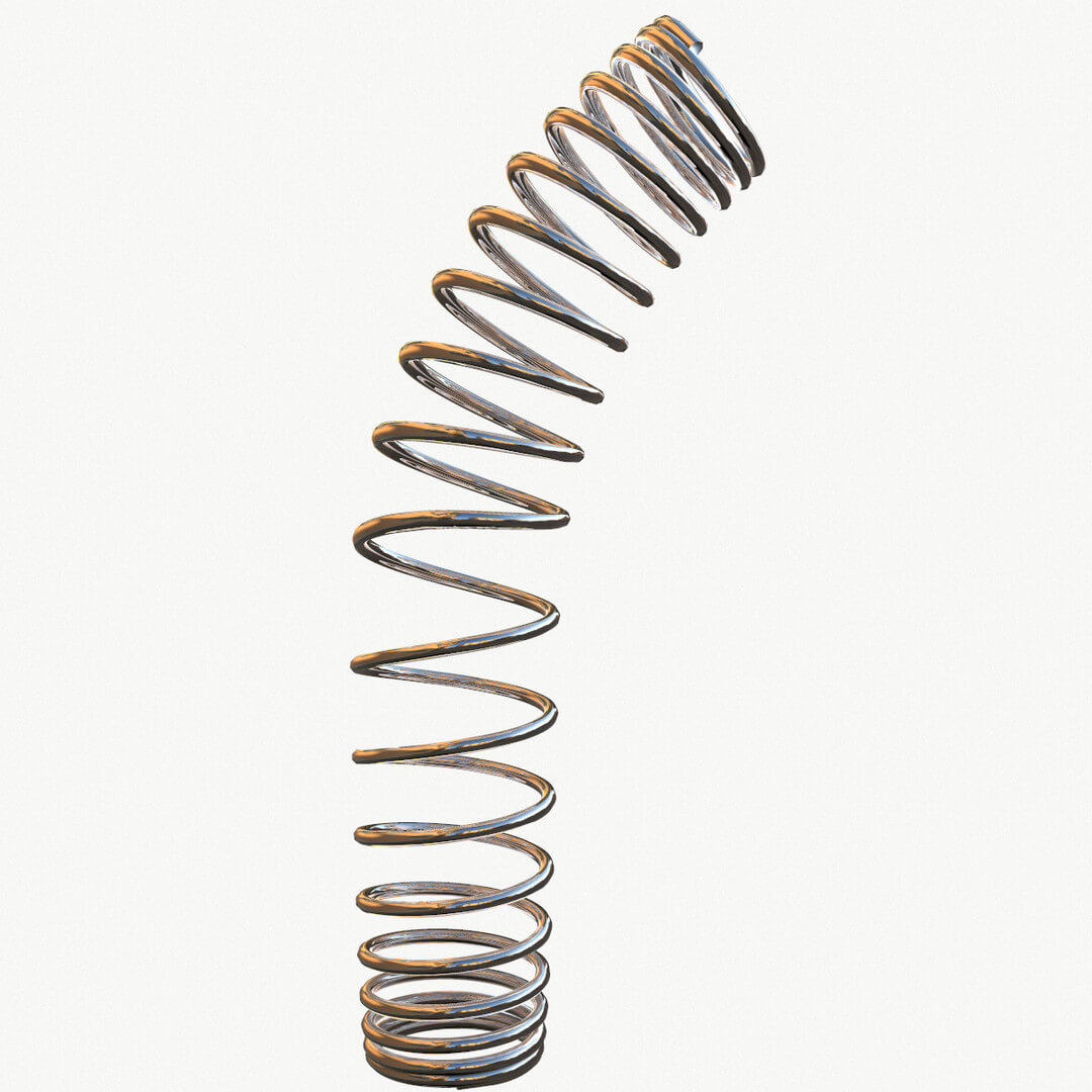 Metal Spiral Spring Ultimate Collection - 3D Model by zames1992d
