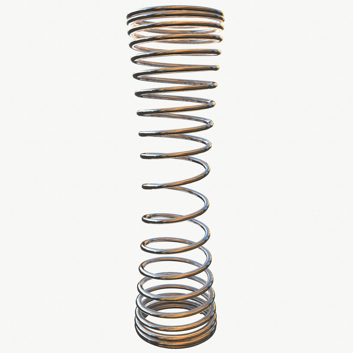 Metal Spiral Spring Ultimate Collection - 3D Model by zames1992d