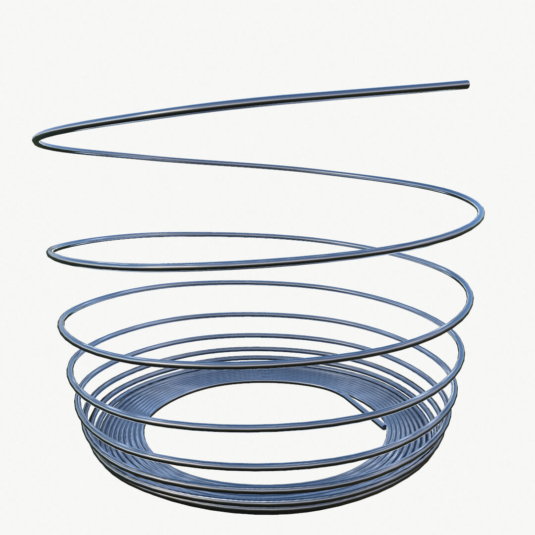 Metal Spiral Spring Ultimate Collection - 3D Model by zames1992d