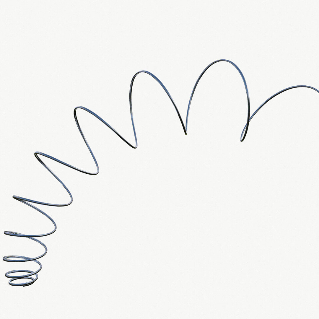 Metal Spiral Spring Ultimate Collection - 3D Model by zames1992d