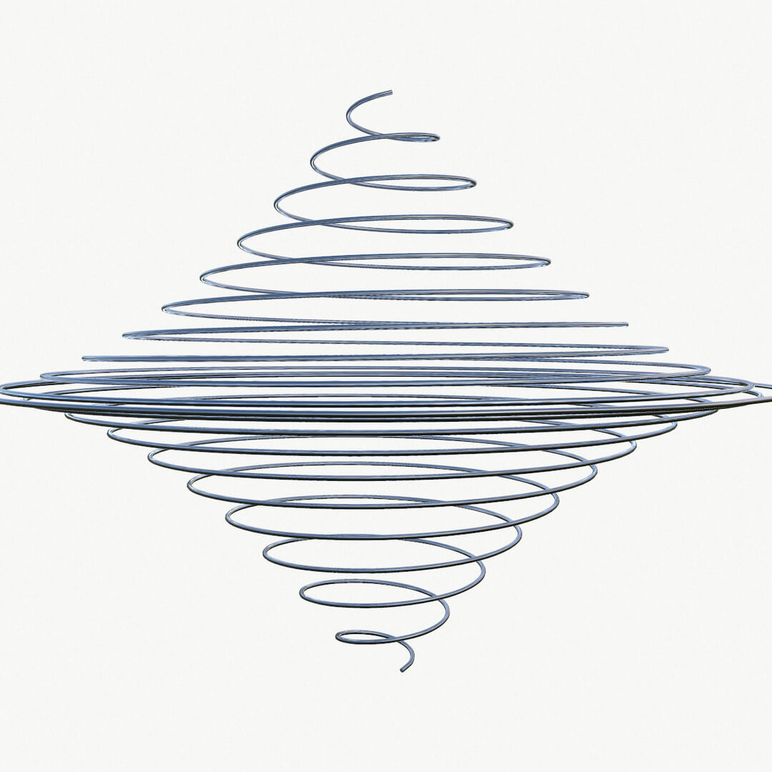 Metal Spiral Spring Ultimate Collection - 3D Model by zames1992d