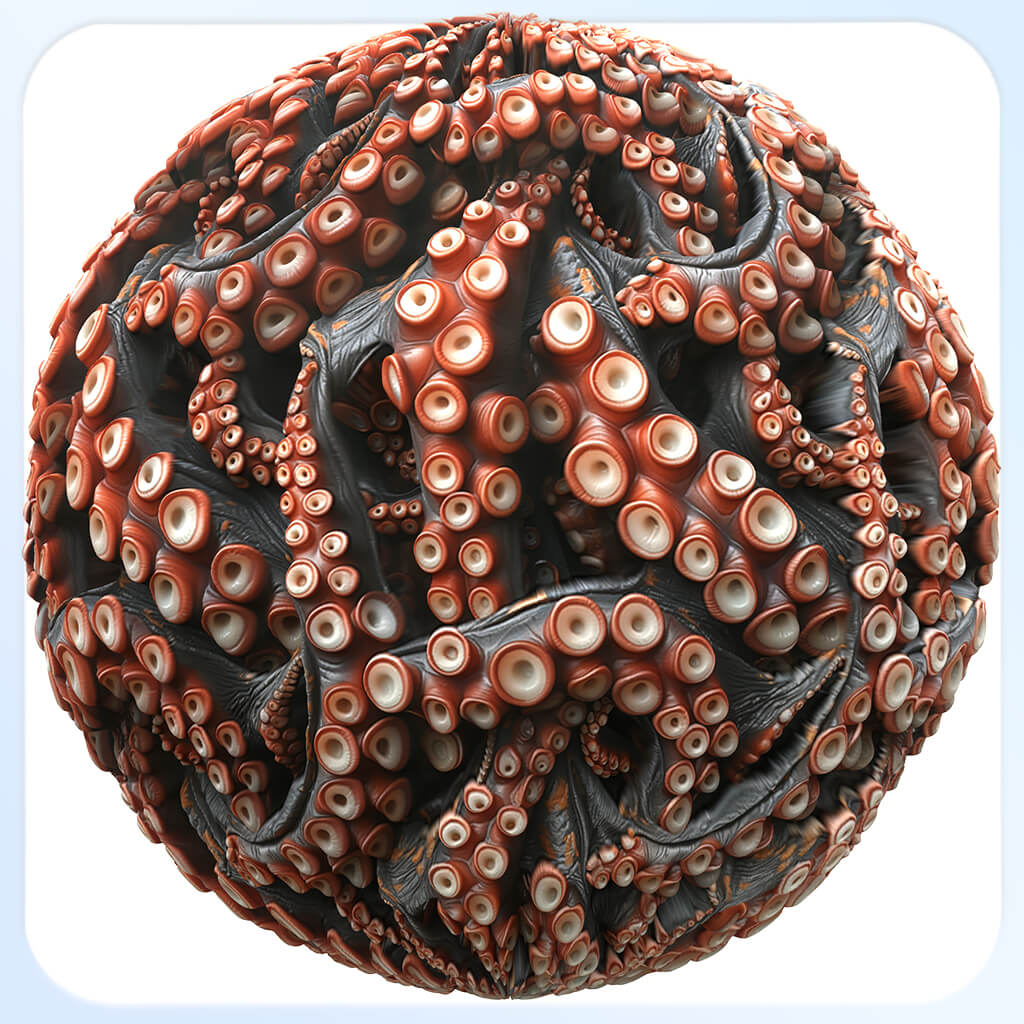 Octopus Seamless Texture by zames1992d