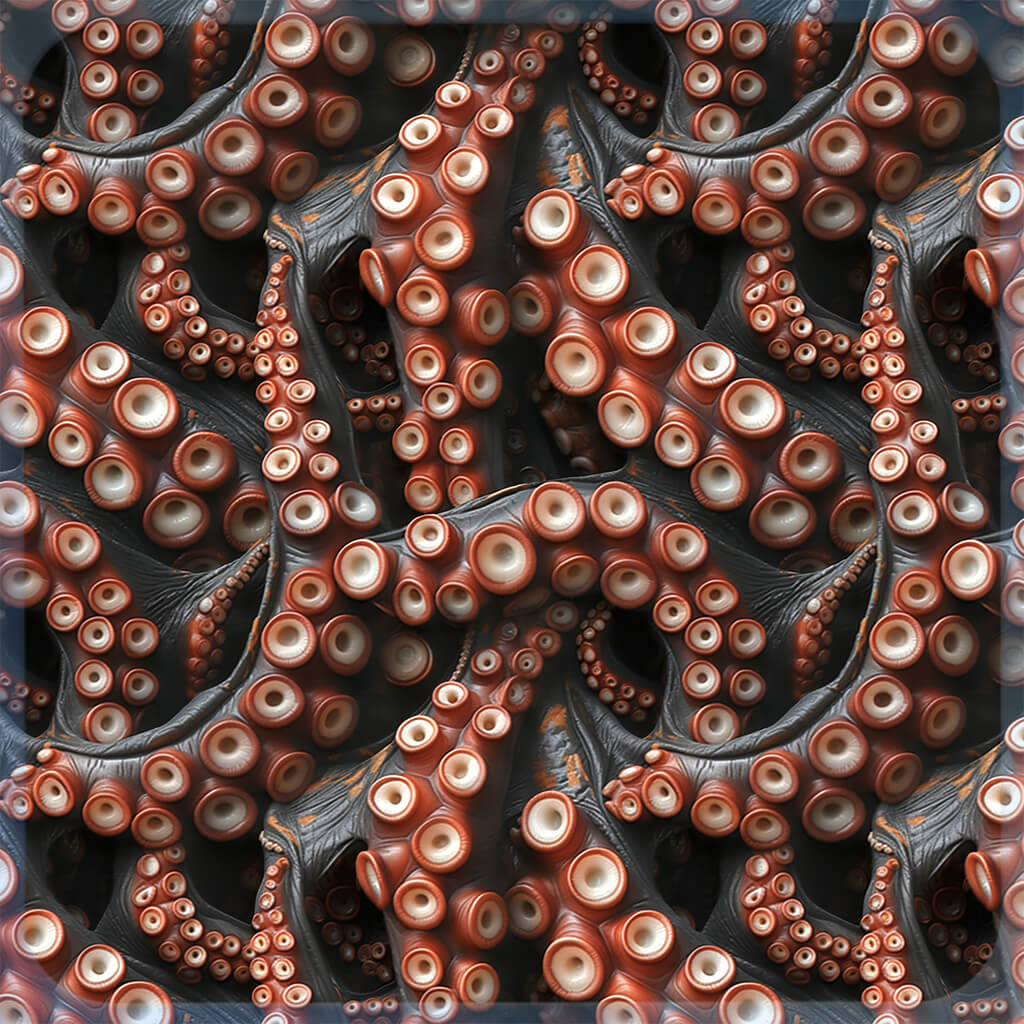 Octopus Seamless Texture by zames1992d