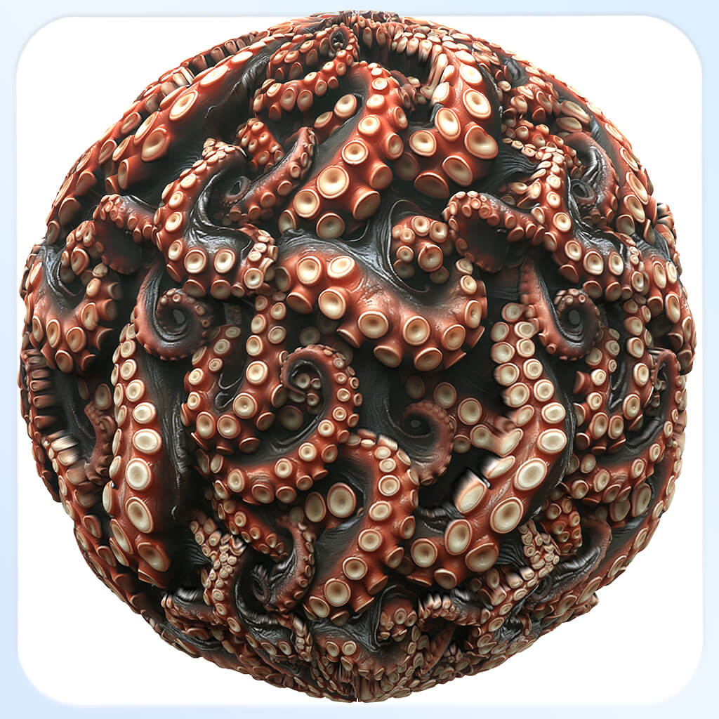 Octopus Seamless Texture by zames1992d