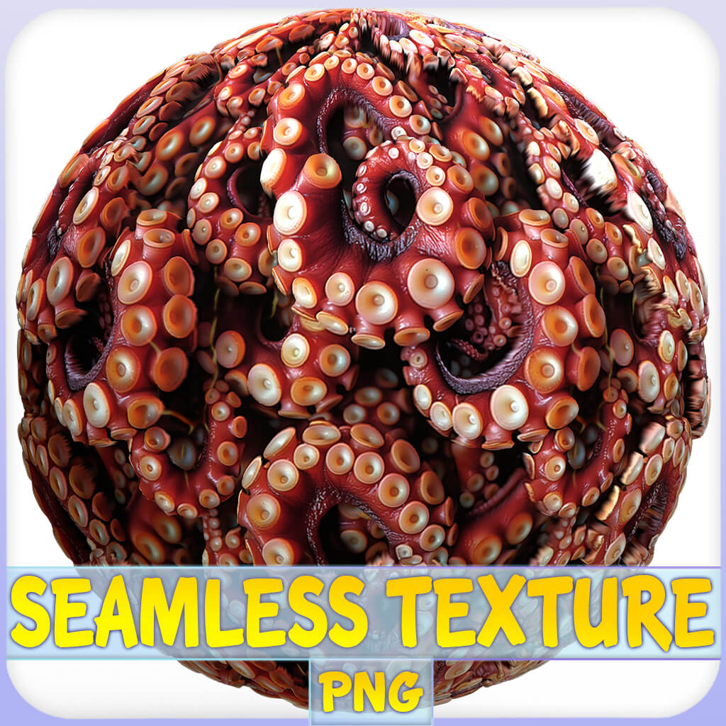 Octopus Seamless Texture by zames1992d