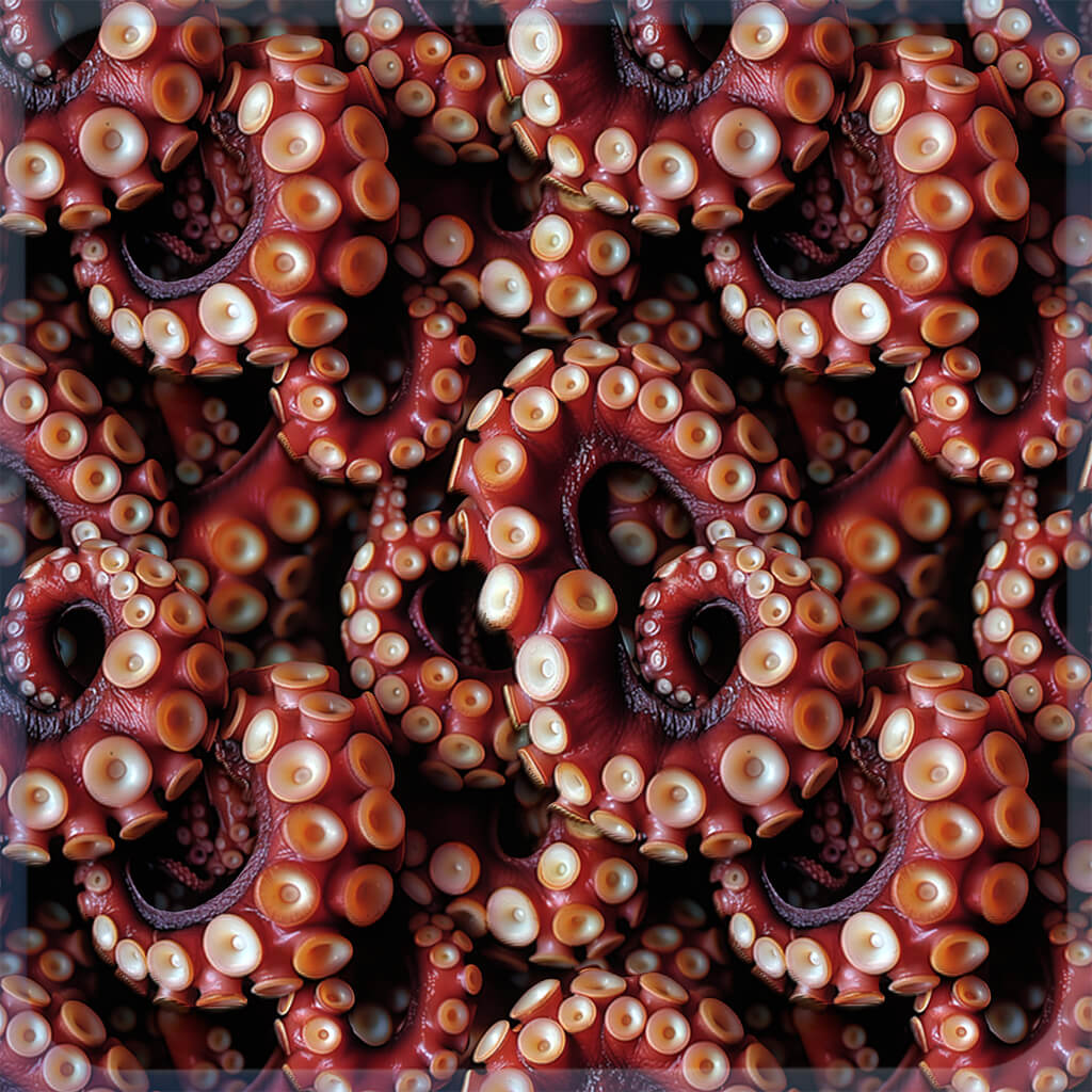 Octopus Seamless Texture by zames1992d