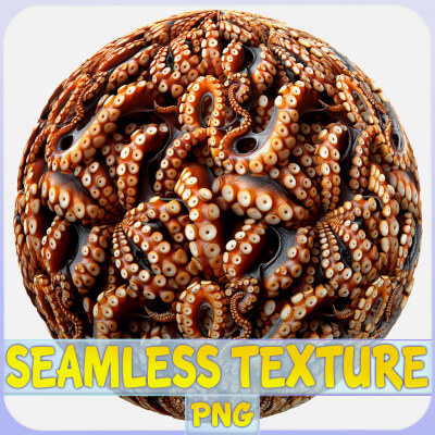 Octopus Seamless Texture by zames1992d