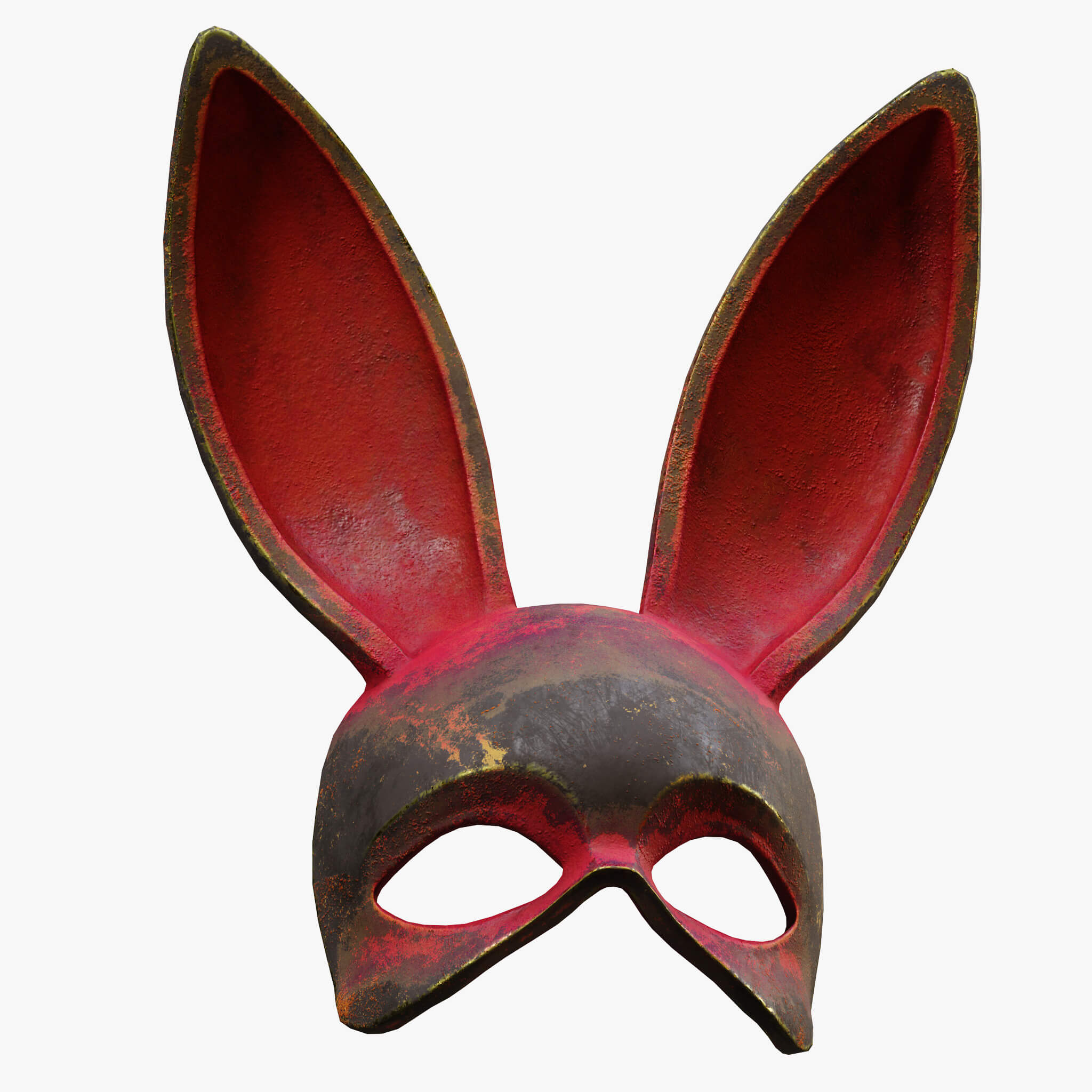Rabbit Bunny Mask - 3D Model by zames1992d