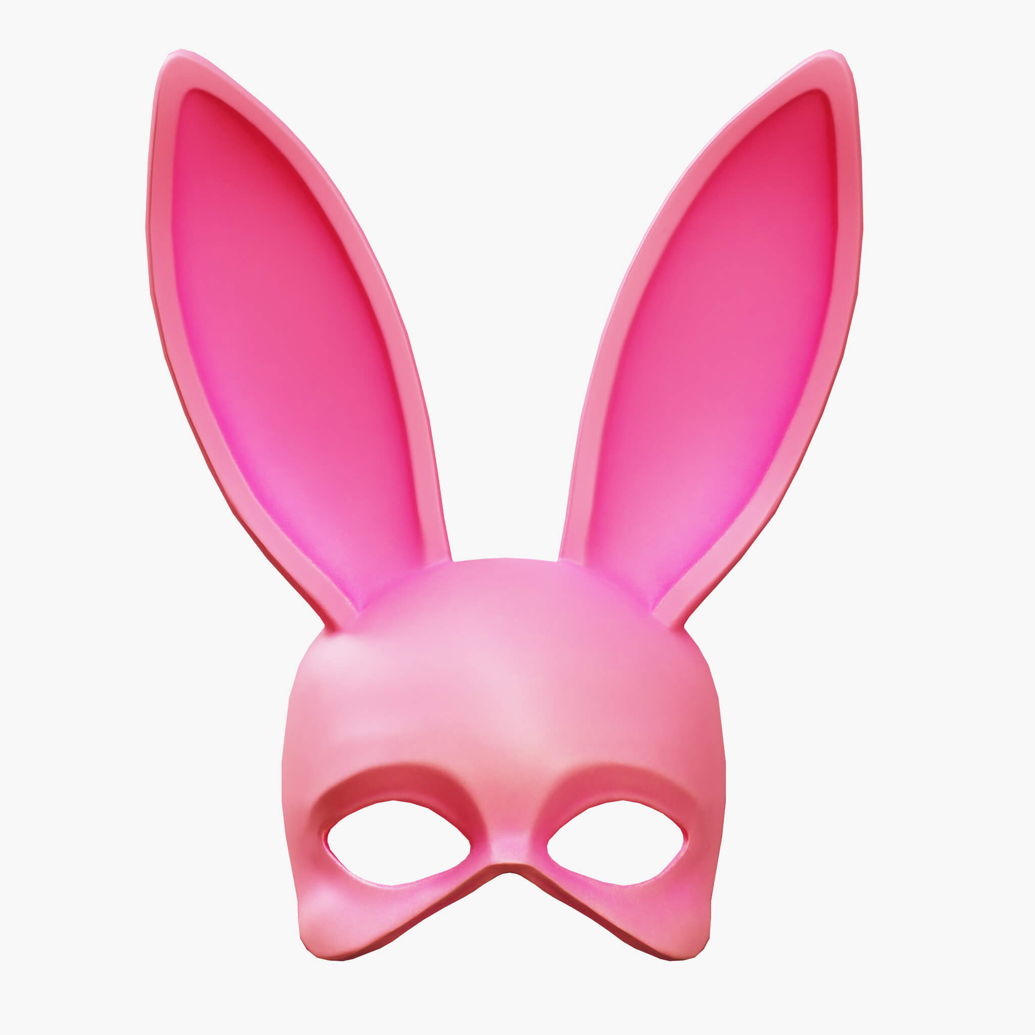 Rabbit Bunny Mask - 3D Model by zames1992d