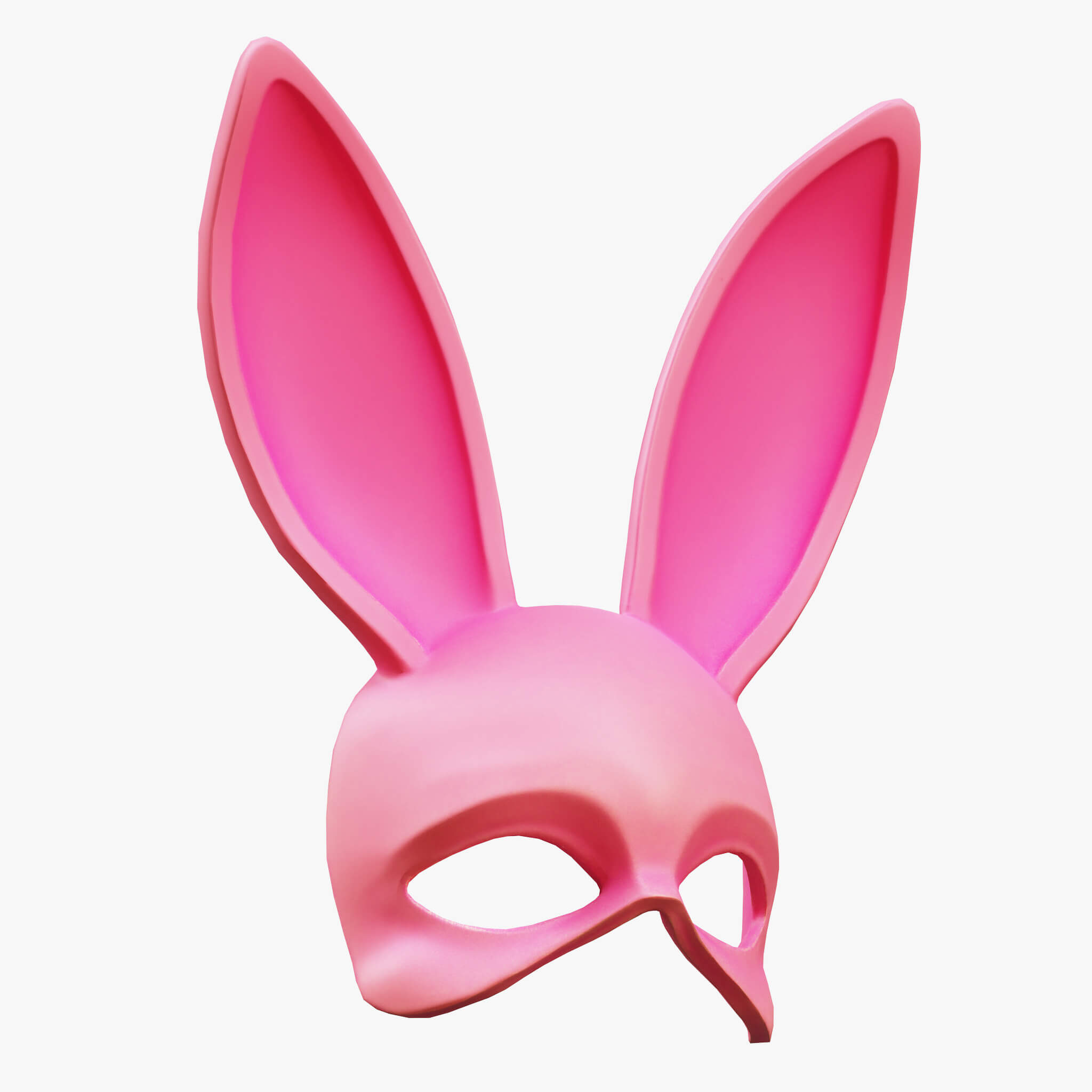 Rabbit Bunny Mask - 3D Model by zames1992d