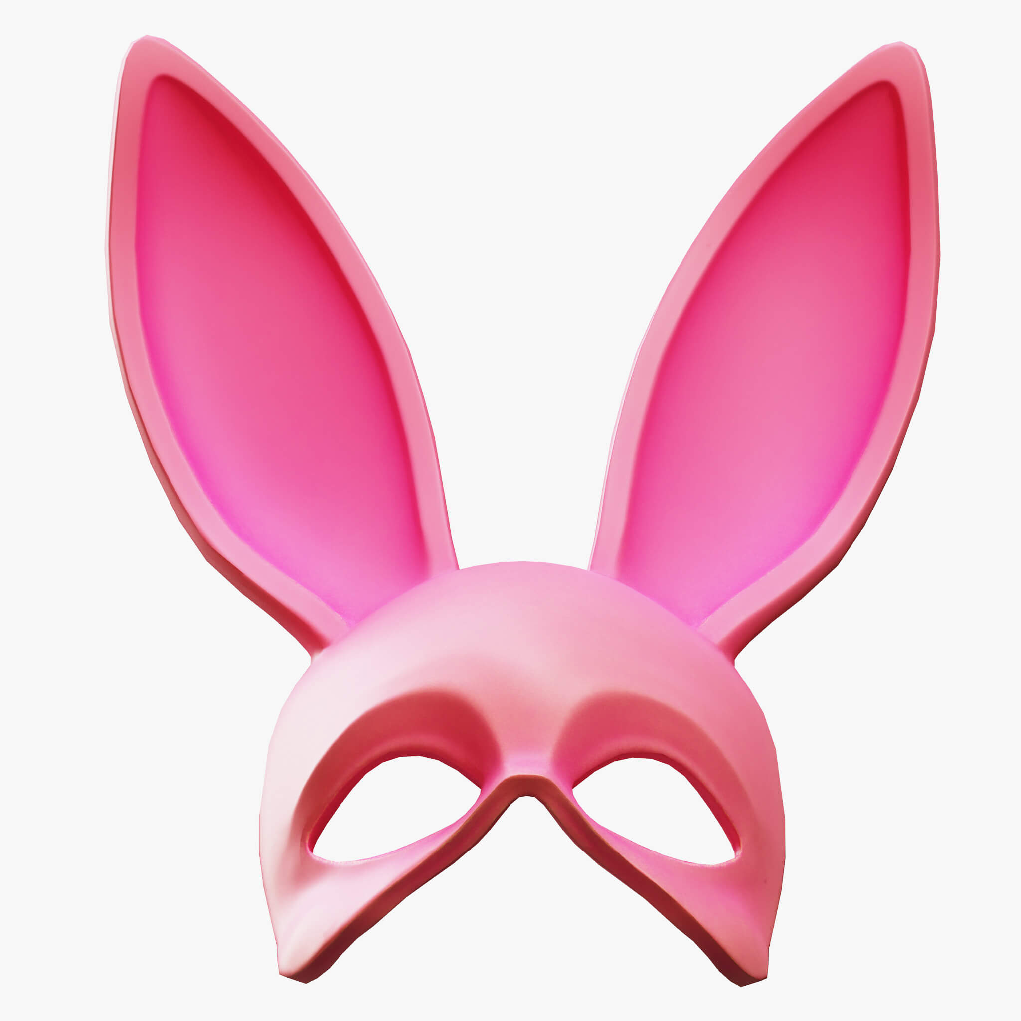 Rabbit Bunny Mask - 3D Model by zames1992d