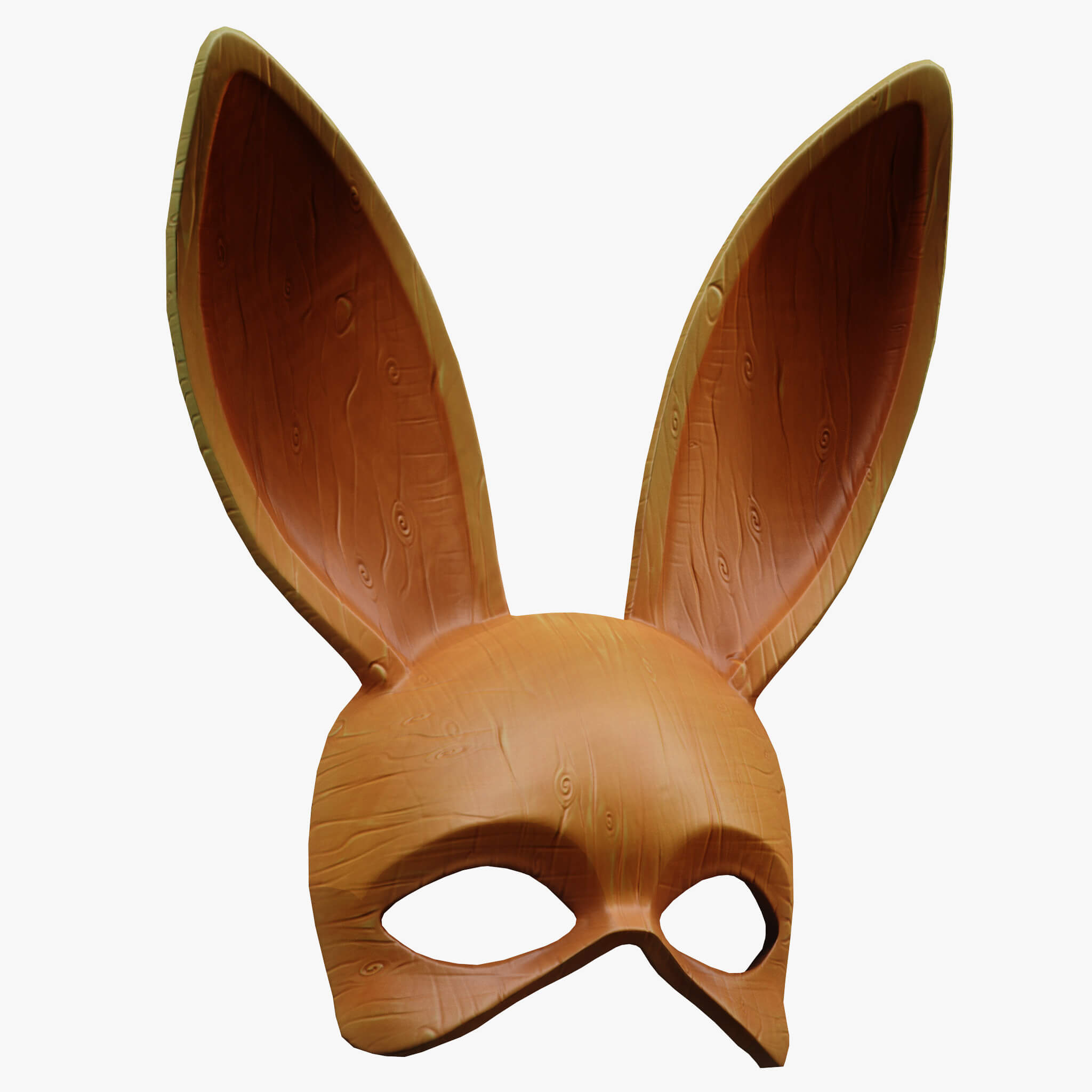 Rabbit Bunny Mask - 3D Model by zames1992d