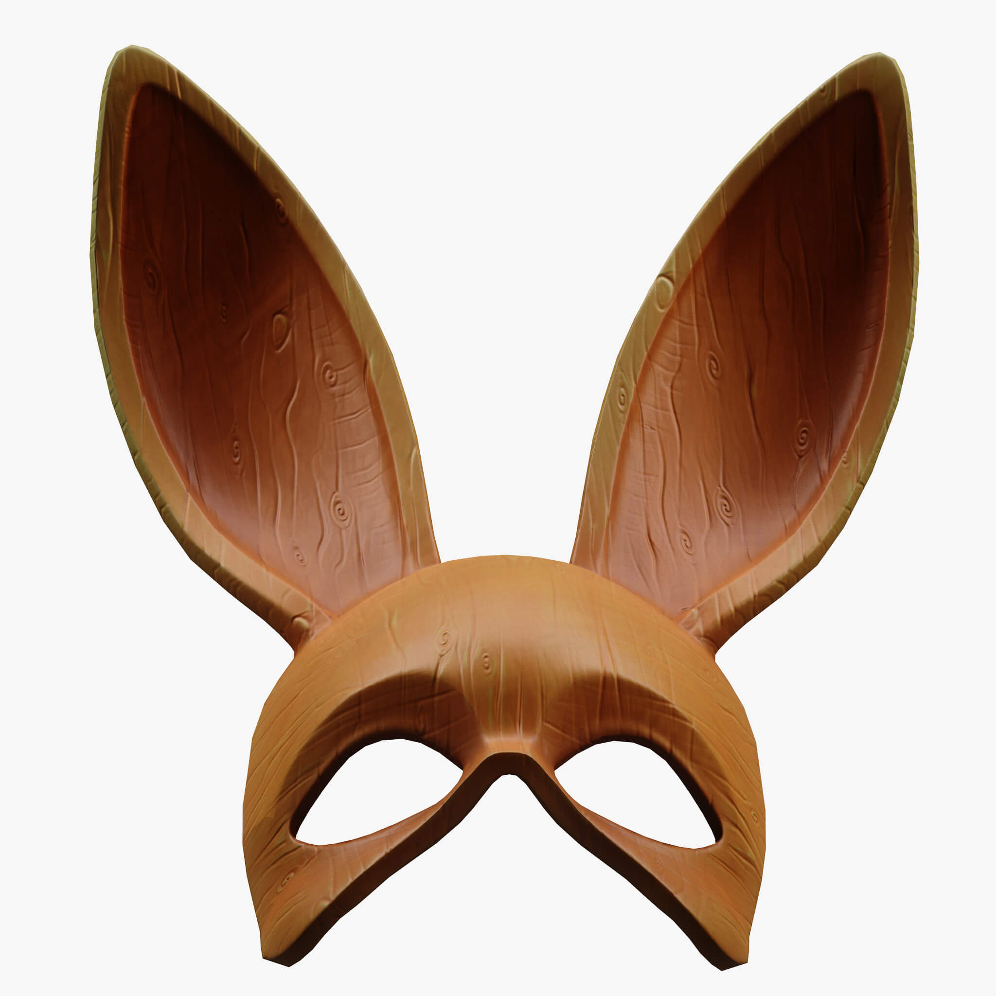 Rabbit Bunny Mask - 3D Model by zames1992d