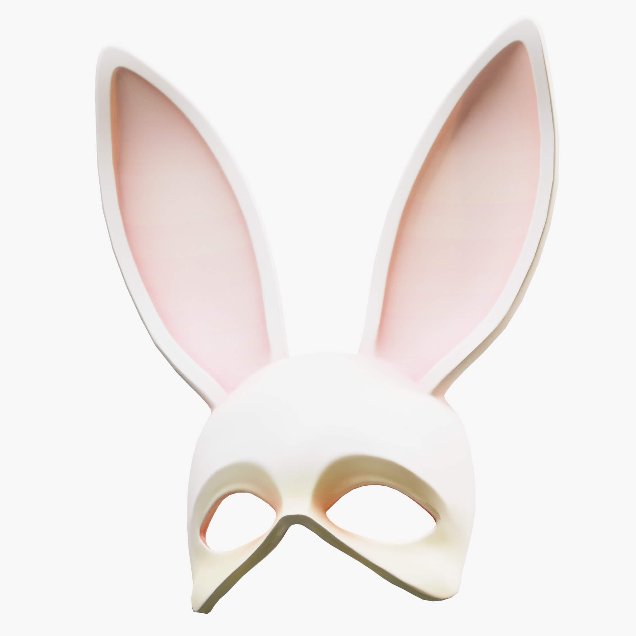 Rabbit Bunny Mask - 3D Model by zames1992d