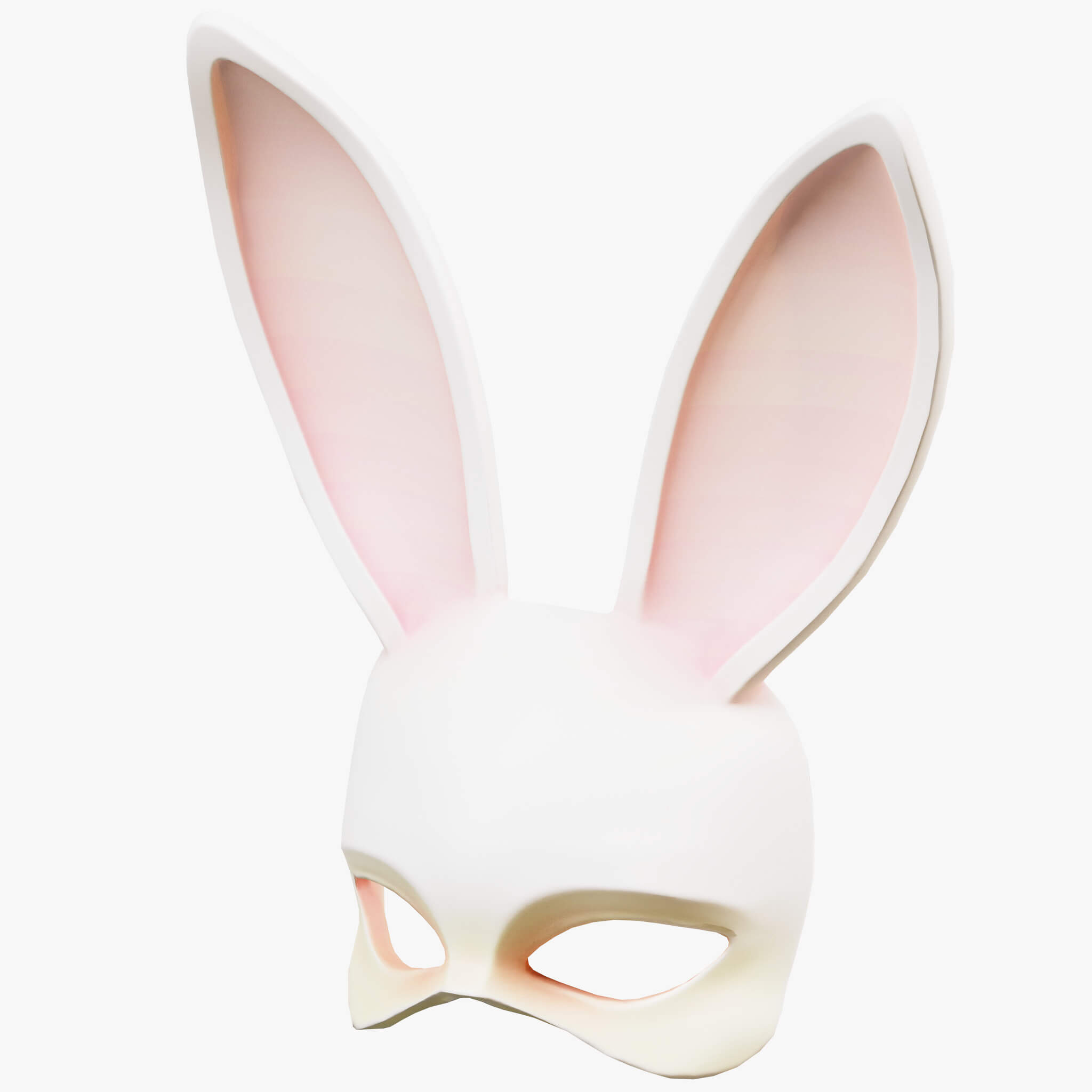 Rabbit Bunny Mask - 3D Model by zames1992d