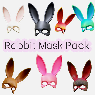 Rabbit Bunny Mask Bunle by zames1992d