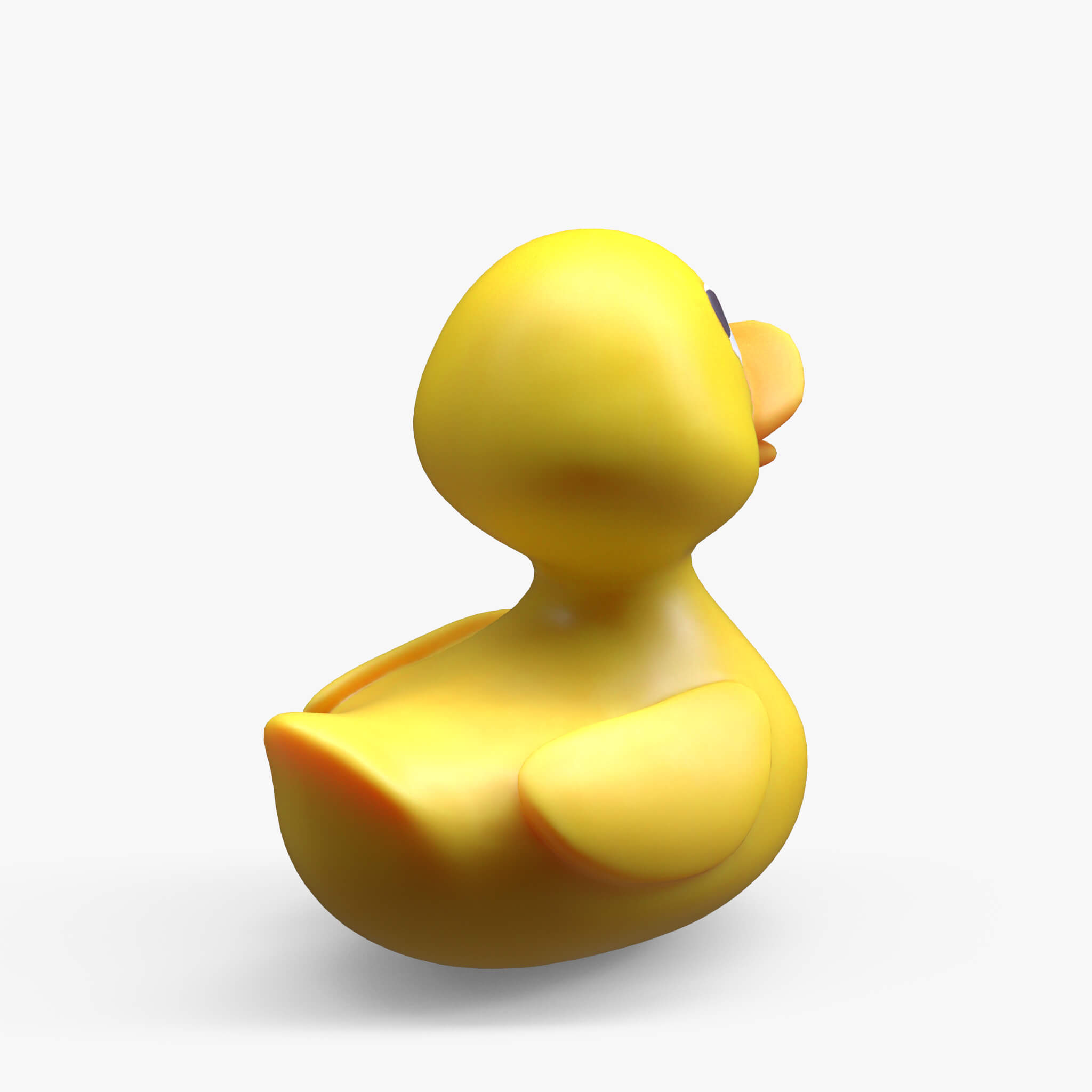 Rubber Stylized Duck - 3D Model by zames1992d