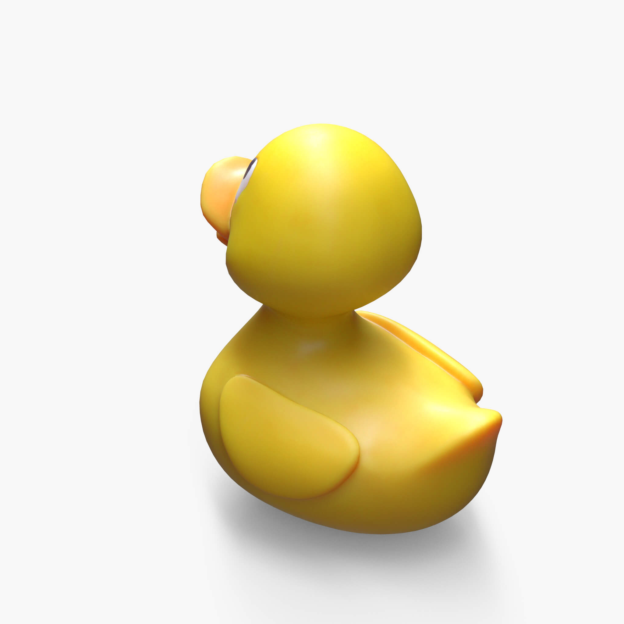 Rubber Stylized Duck - 3D Model by zames1992d