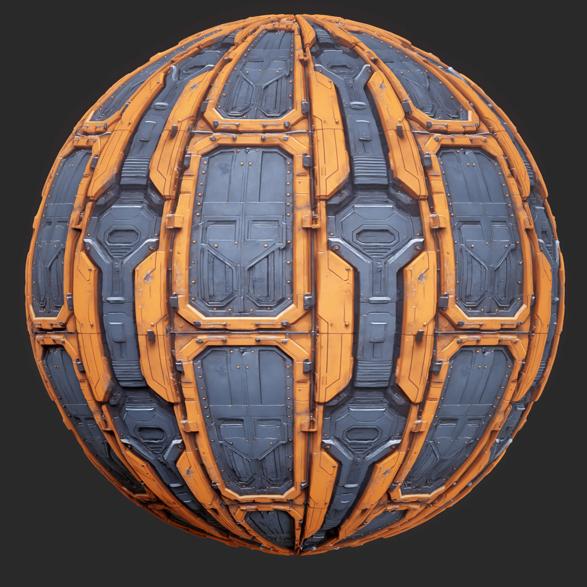 Sci-Fi Seamless Texture by zames1992d