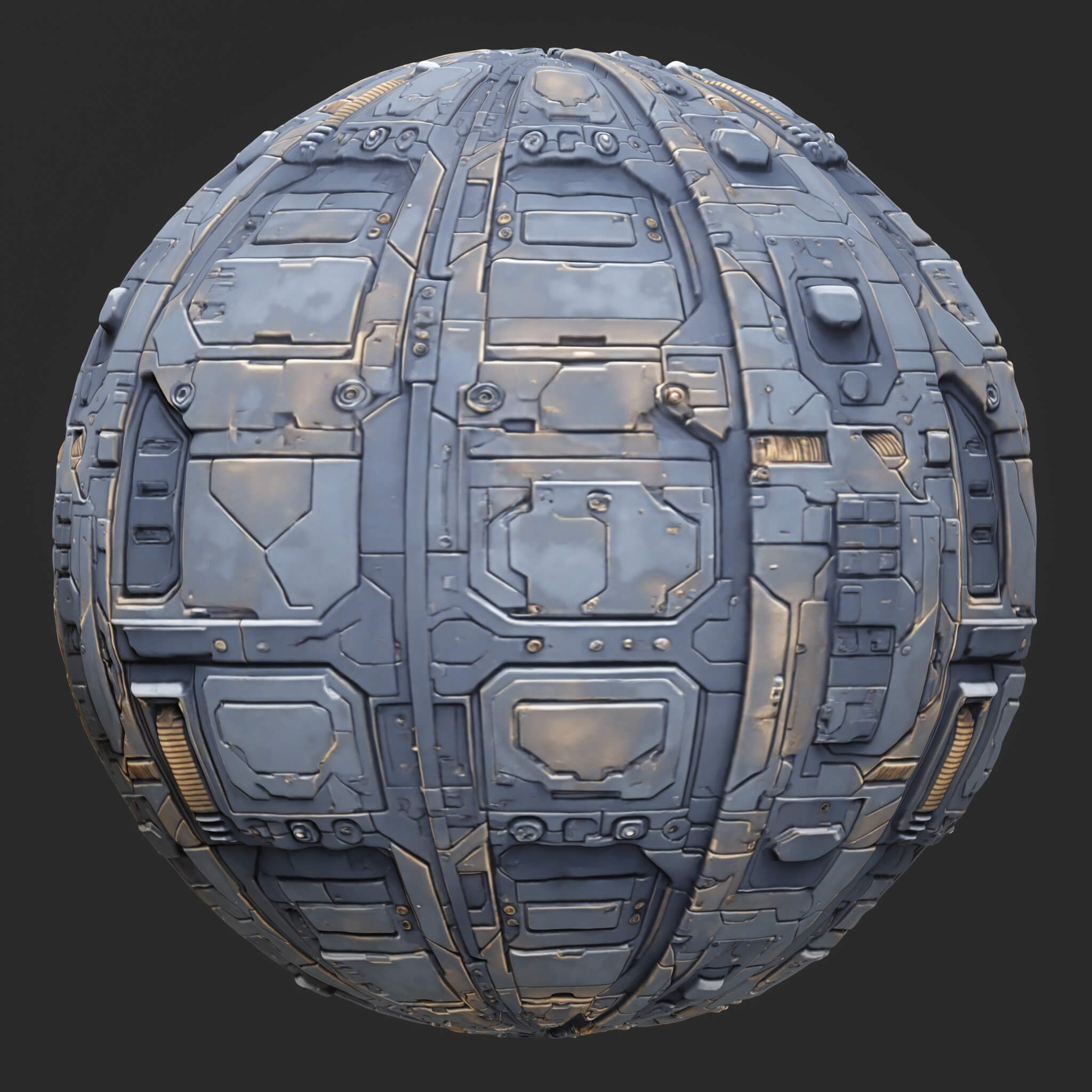 Sci-Fi Seamless Texture by zames1992d