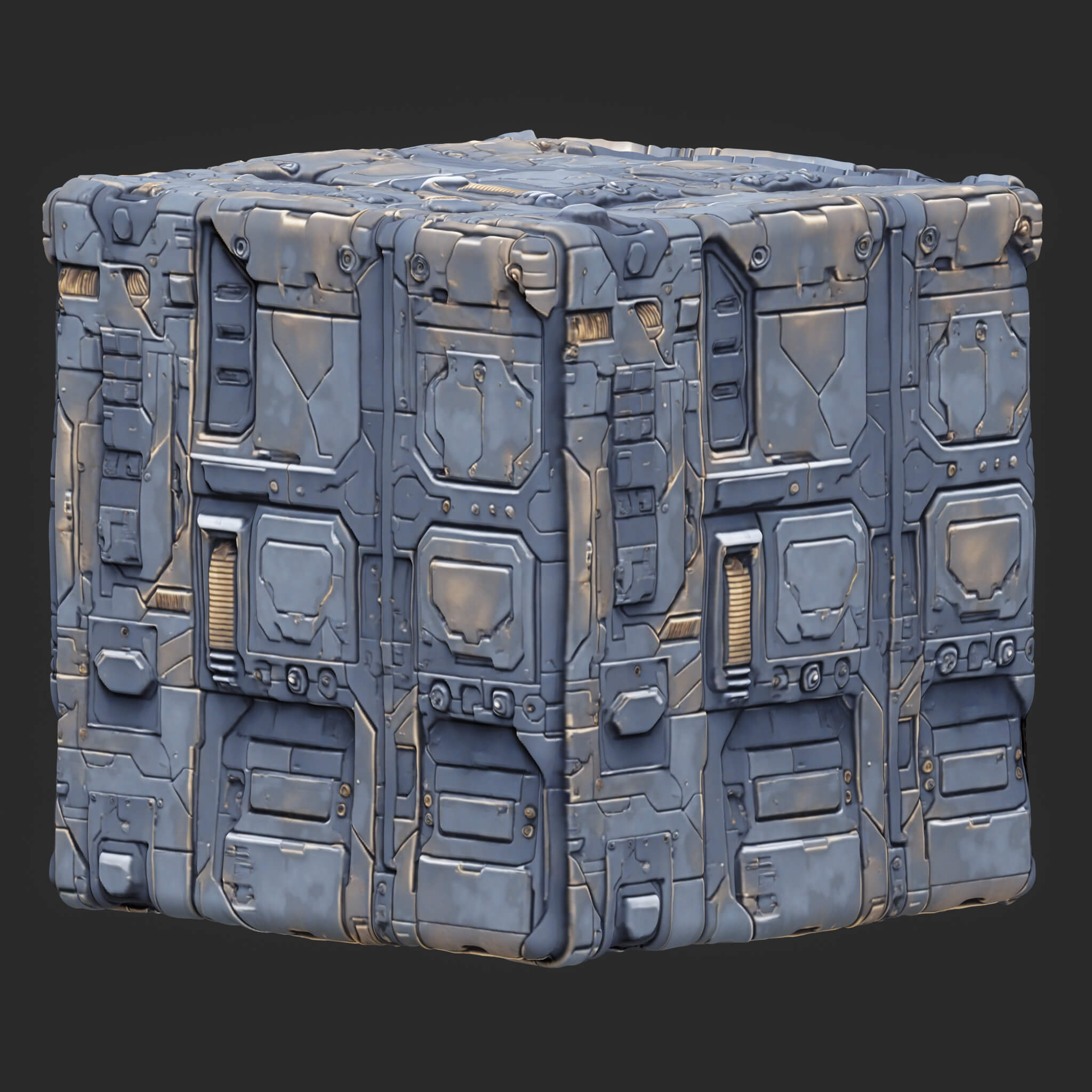 Sci-Fi Seamless Texture by zames1992d