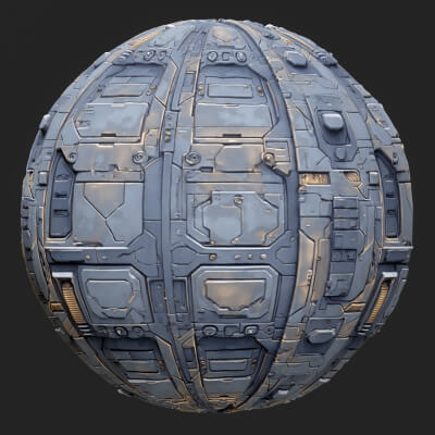 Sci-Fi Seamless Texture by zames1992d