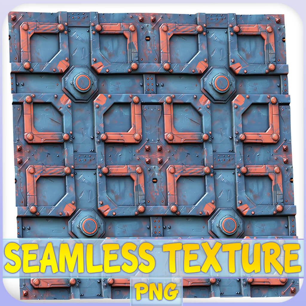 Sci-Fi Seamless Texture by zames1992d
