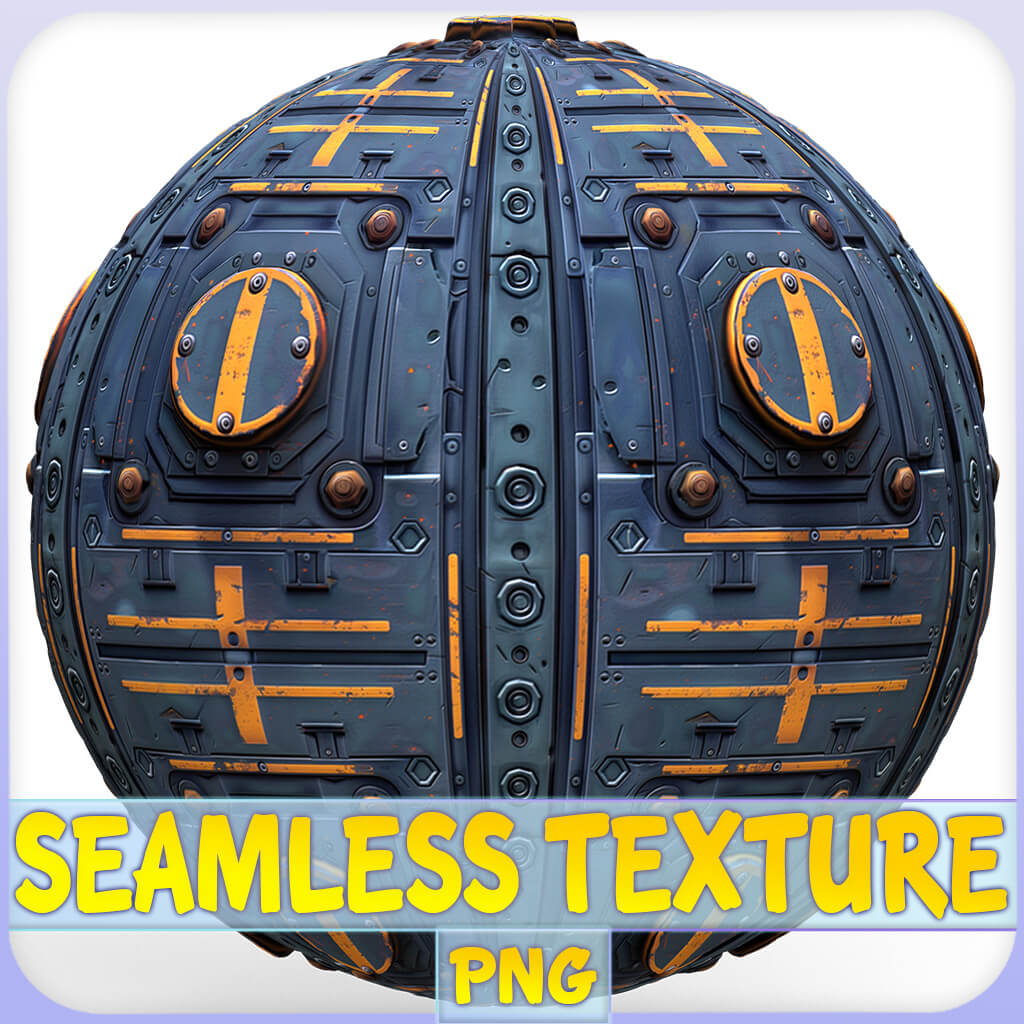Sci-Fi Seamless Texture by zames1992d