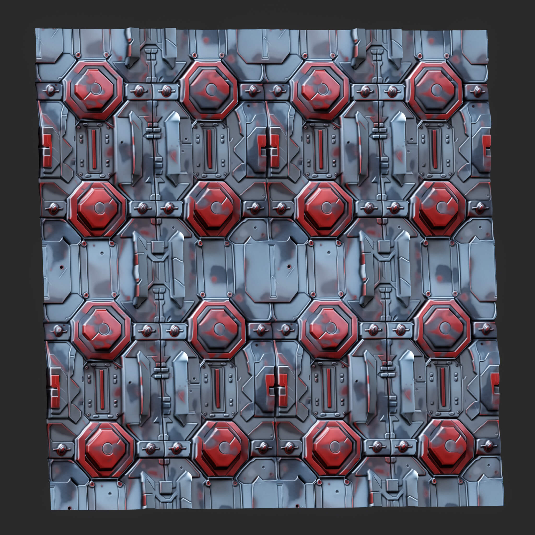 Sci-Fi Seamless Texture by zames1992d