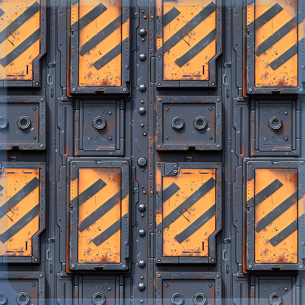 Sci-Fi Seamless Texture by zames1992d