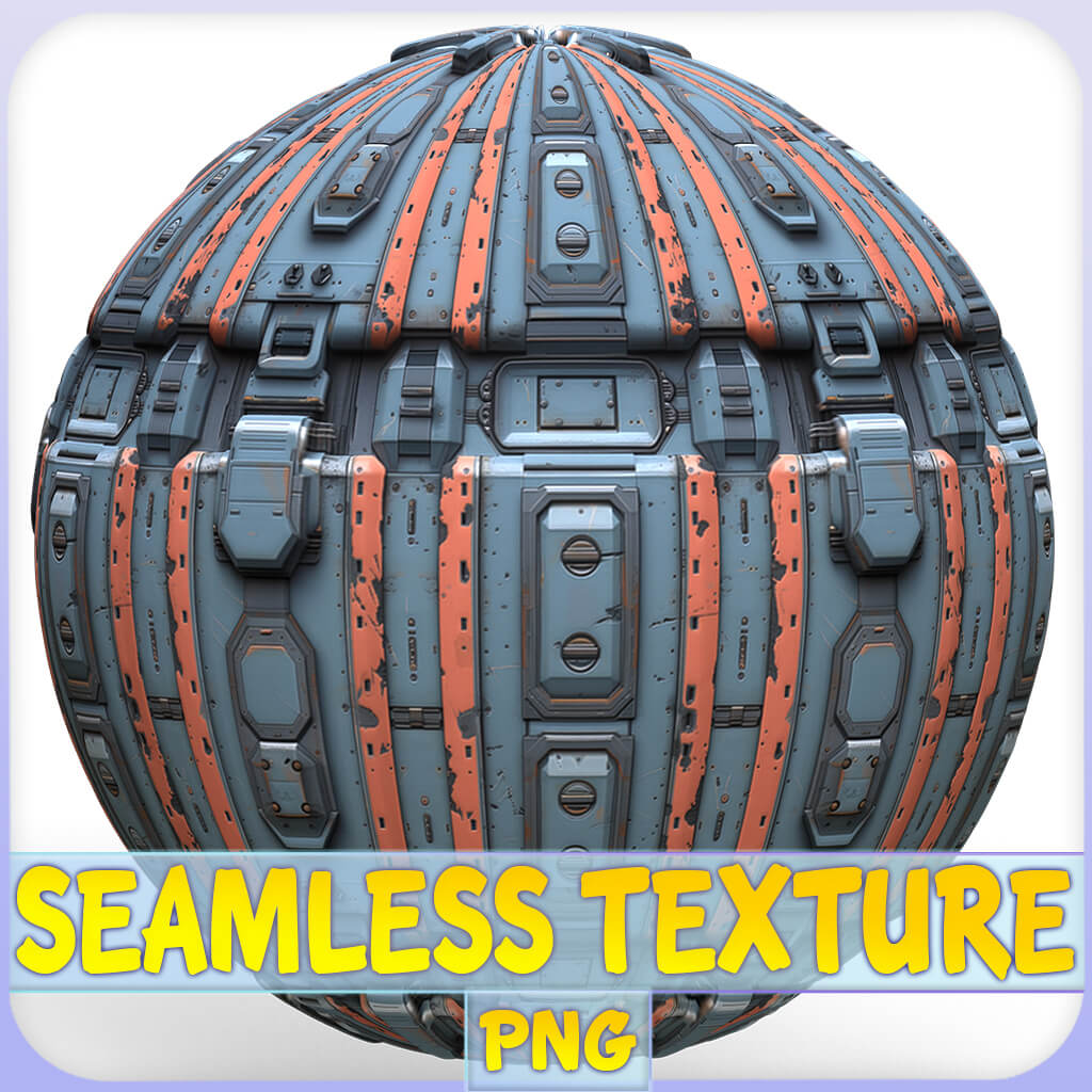 Sci-Fi Seamless Texture by zames1992d