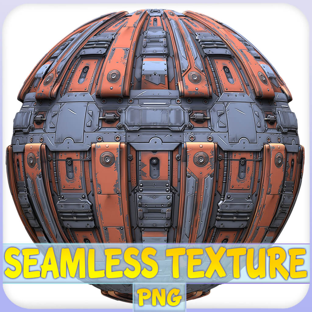 Sci-Fi Seamless Texture by zames1992d