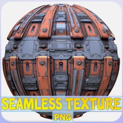 Sci-Fi Seamless Texture by zames1992d