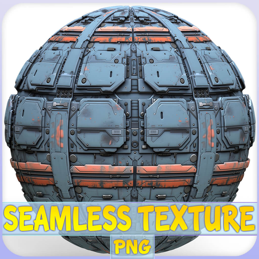 Sci-Fi Seamless Texture by zames1992d