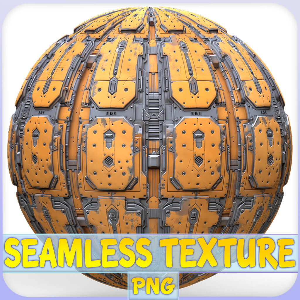 Sci-Fi Seamless Texture by zames1992d