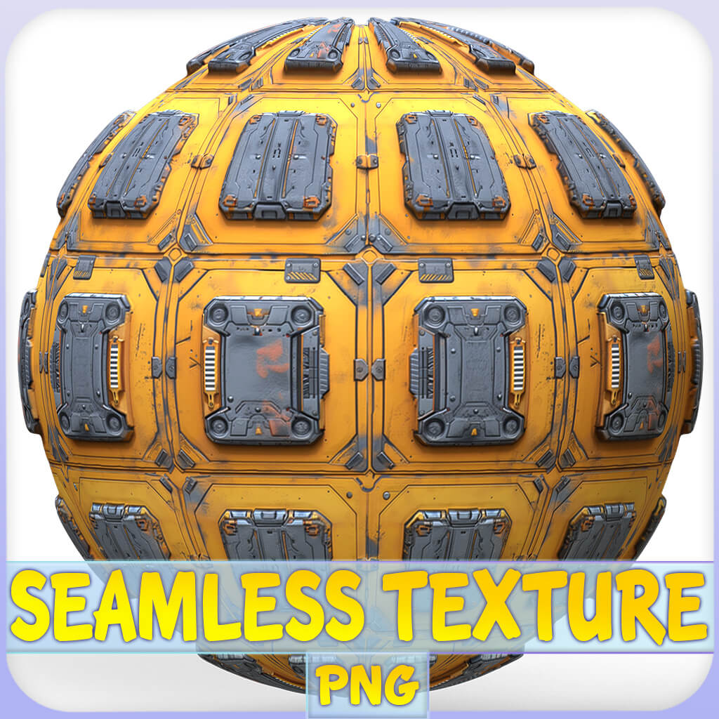 Sci-Fi Seamless Texture by zames1992d