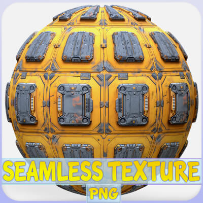 Sci-Fi Seamless Texture by zames1992d