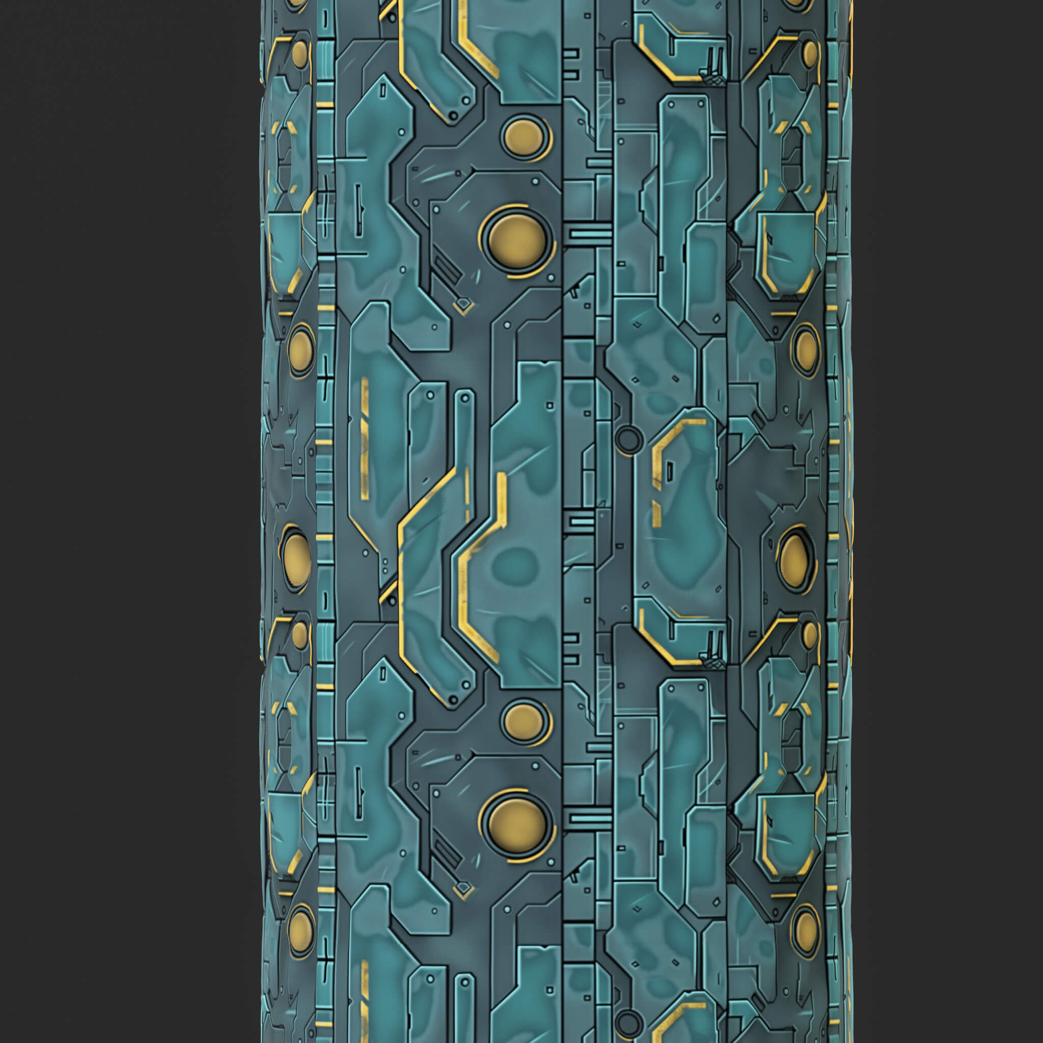 Sci-Fi Seamless Texture by zames1992d