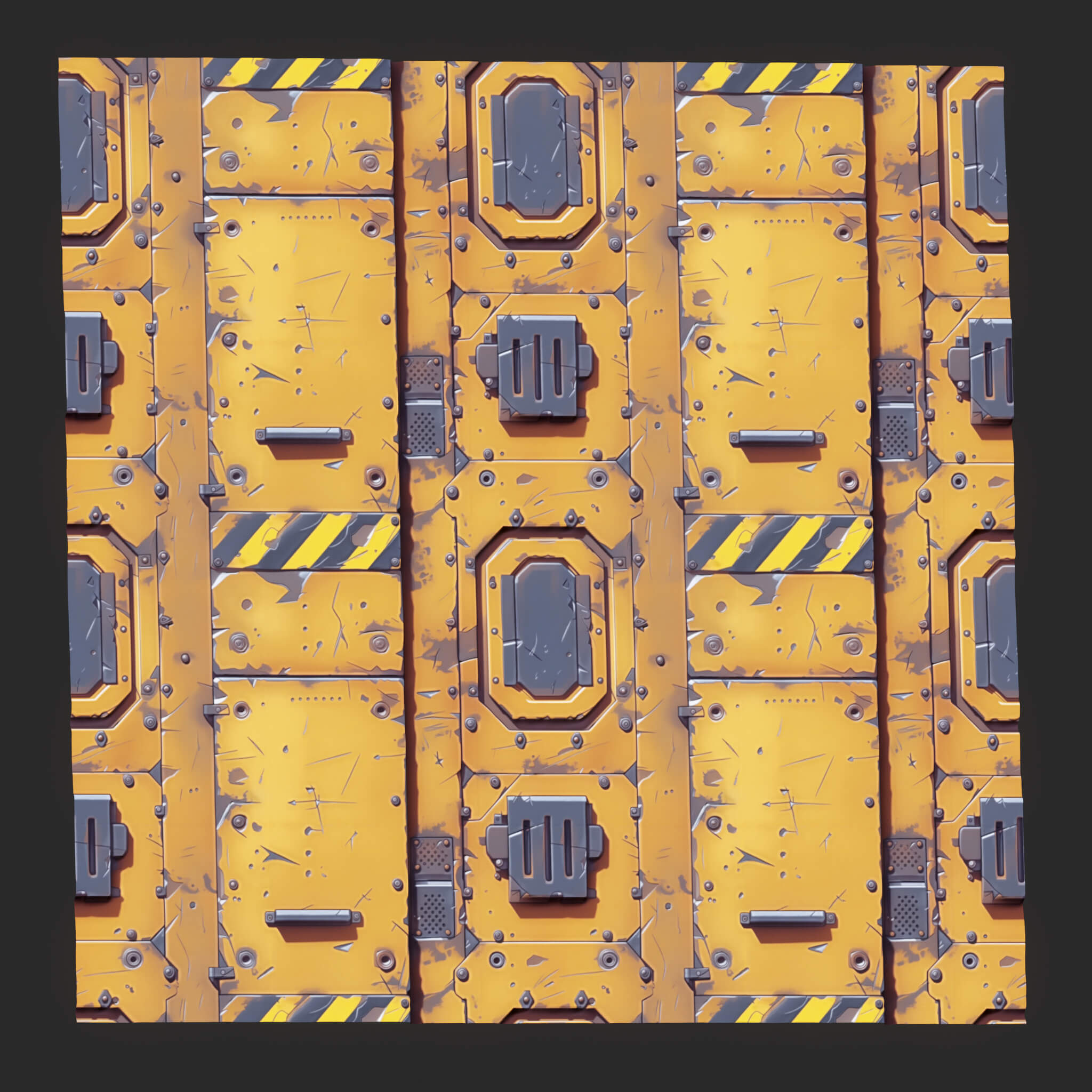 Sci-Fi Seamless Texture by zames1992d