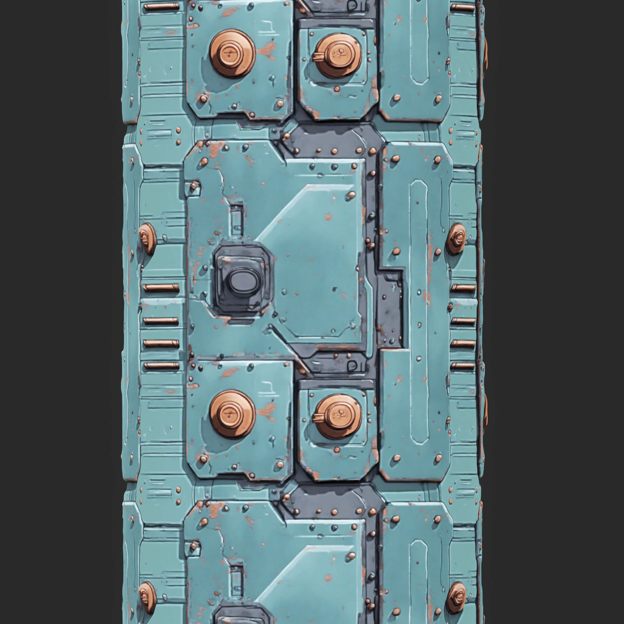 Sci-Fi Seamless Texture by zames1992d