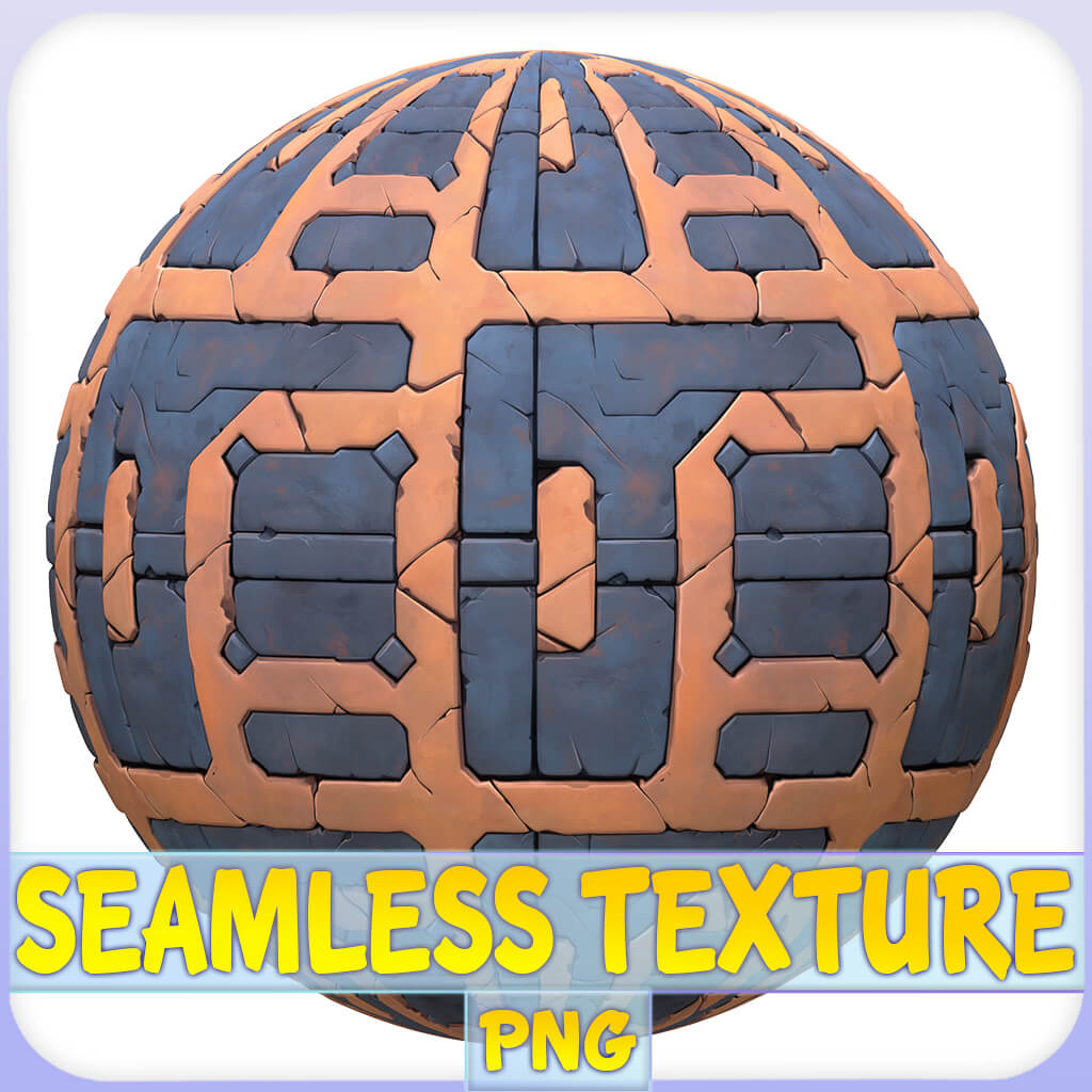 Sci-Fi Seamless Texture by zames1992d
