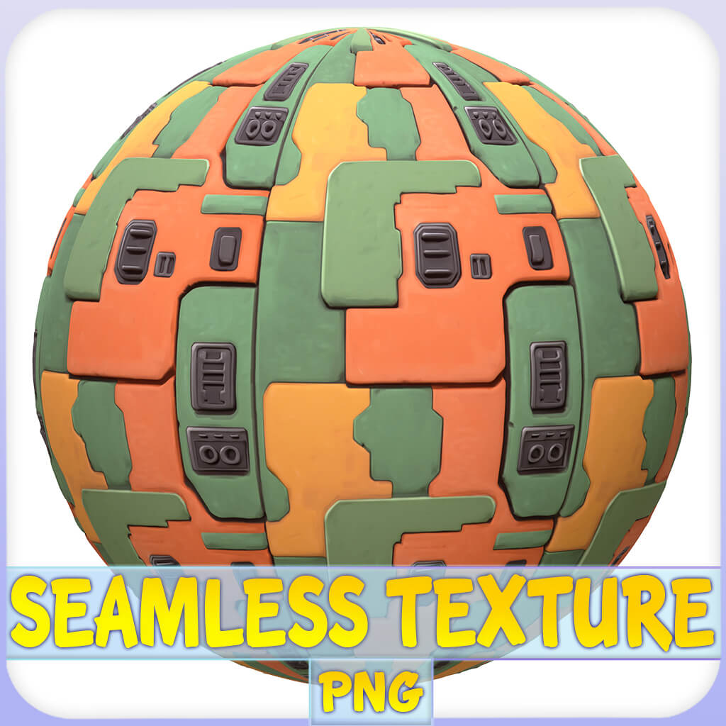 Sci-Fi Seamless Texture by zames1992d